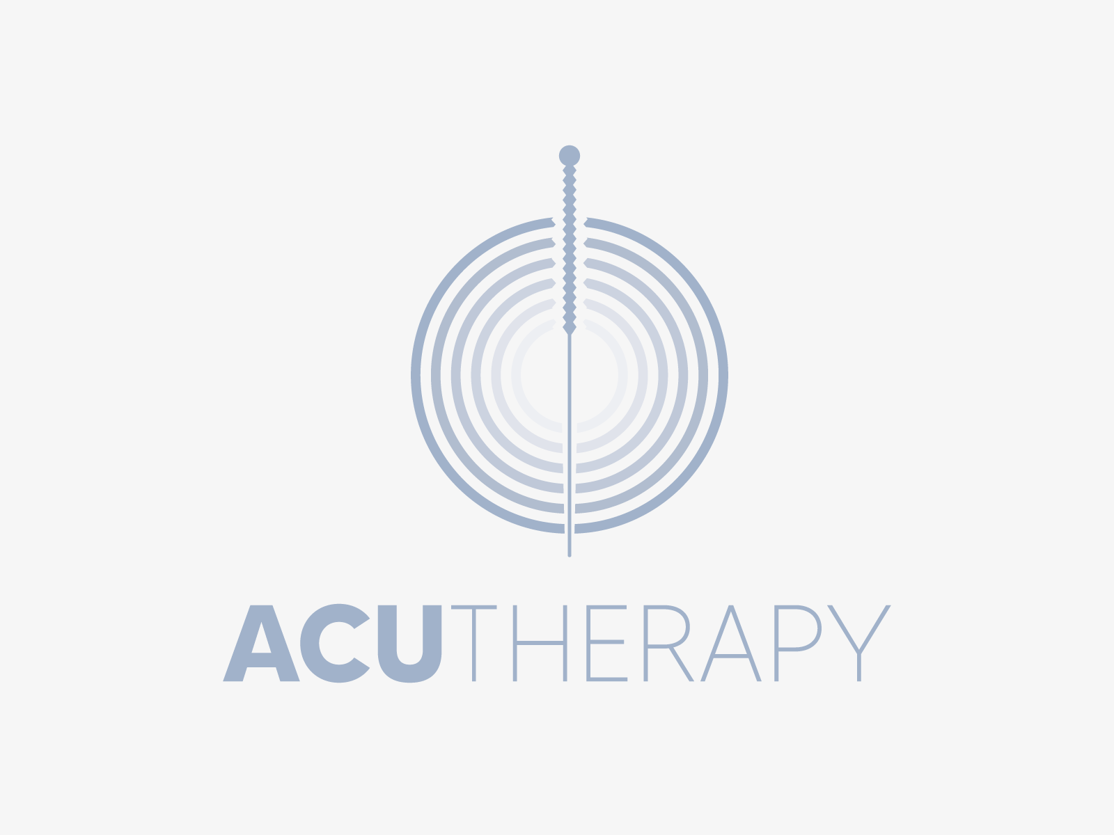 Acu Therapy Logo Design by Victoria on Dribbble