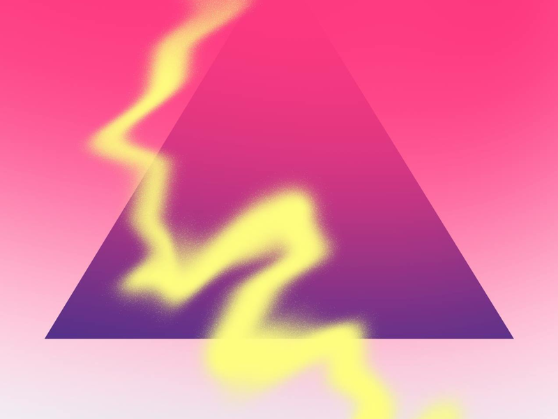 Hate triangles by Mauro Matos on Dribbble