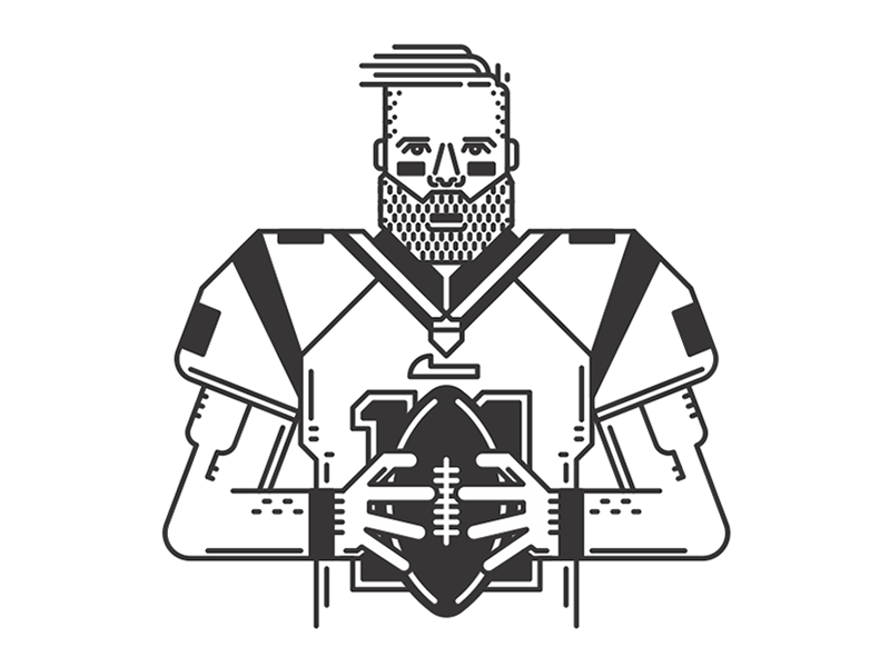 Julian Edelman Coloring Pages
