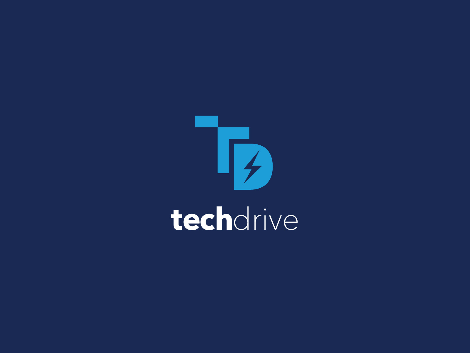 Tech Drive Logo by Dave Moy on Dribbble