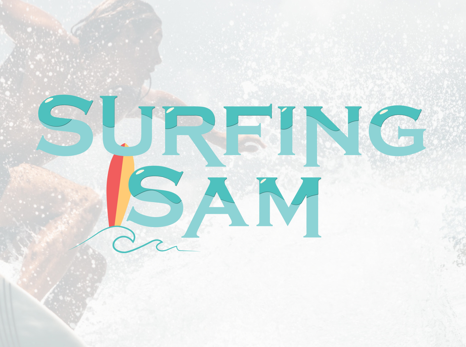 Surfing Sam by Anja on Dribbble