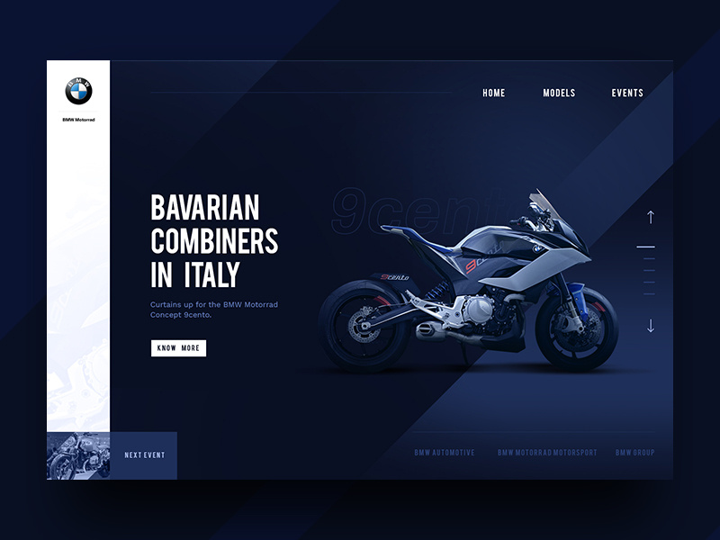Landing page design by Santhanu Mohan on Dribbble