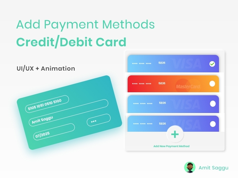 Browse thousands of Add Payment Method images for design inspiration ...