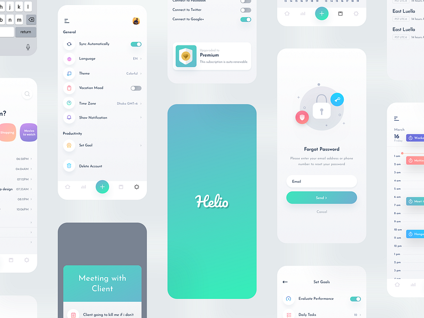 To-do list app design by Shourav 🔥 for Nice100Team on Dribbble