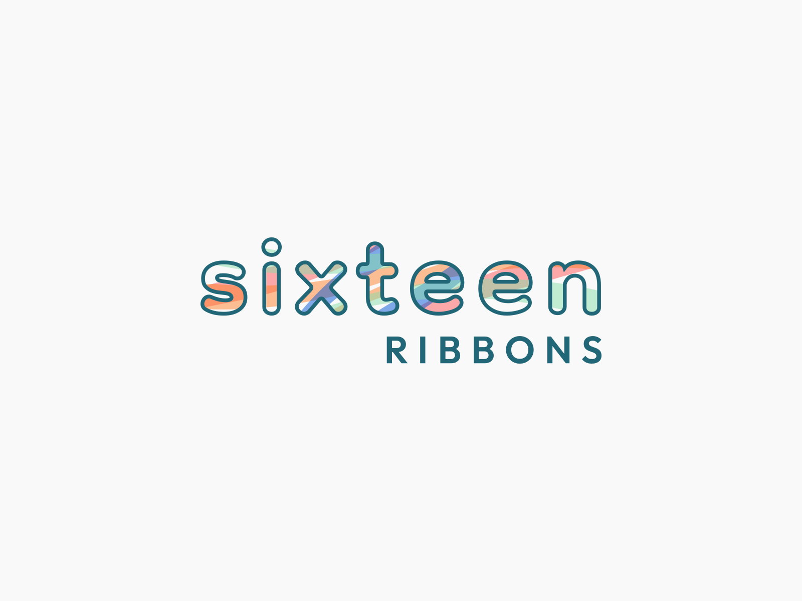 [Concept] Logo for Sixteen Ribbons by Salman Babar on Dribbble