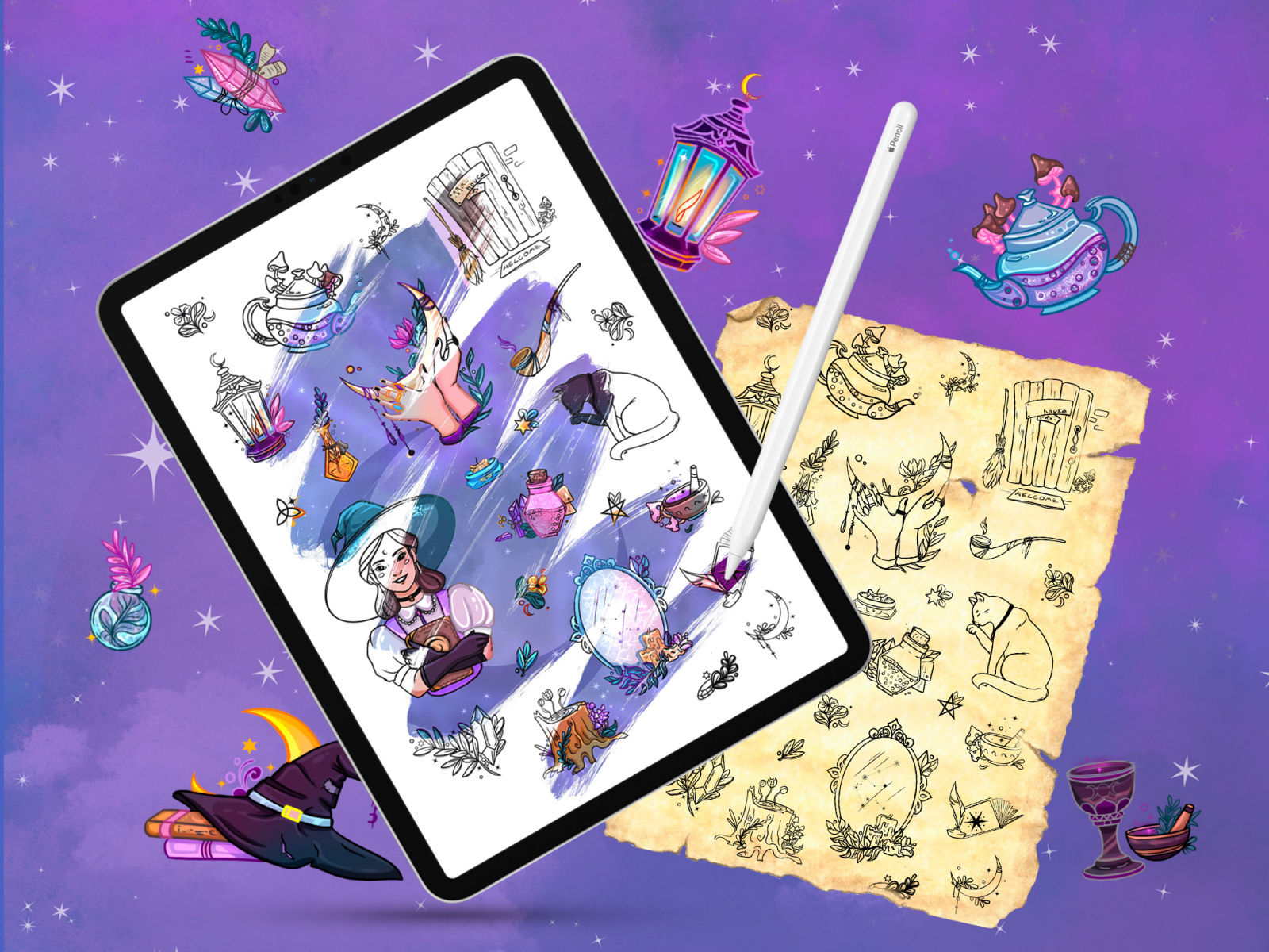 Stickers Magic by Нелли Манышева on Dribbble