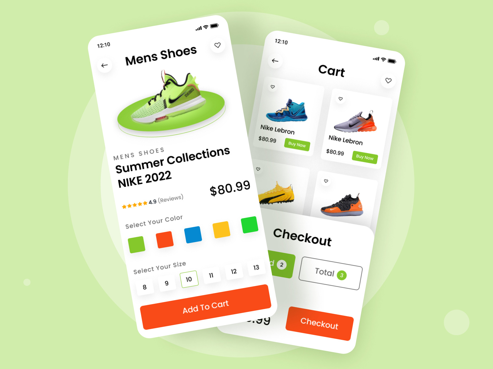 Nike Shoes - App Design Concept by Oyolloo on Dribbble