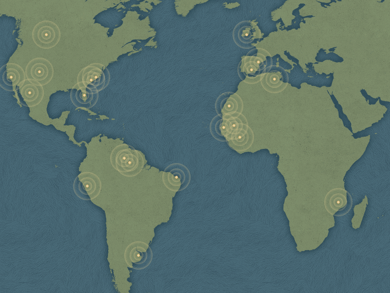 Map-ping by Mike Kamanski on Dribbble