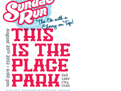 Sundae Run Flyer by Mike Kamanski on Dribbble