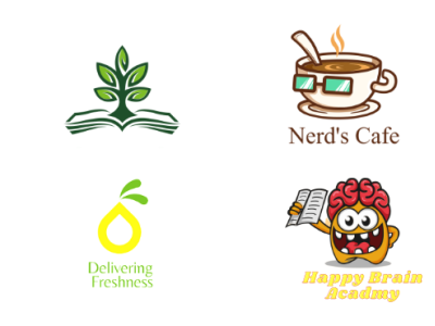 simple flat logo designs by Mehreen on Dribbble