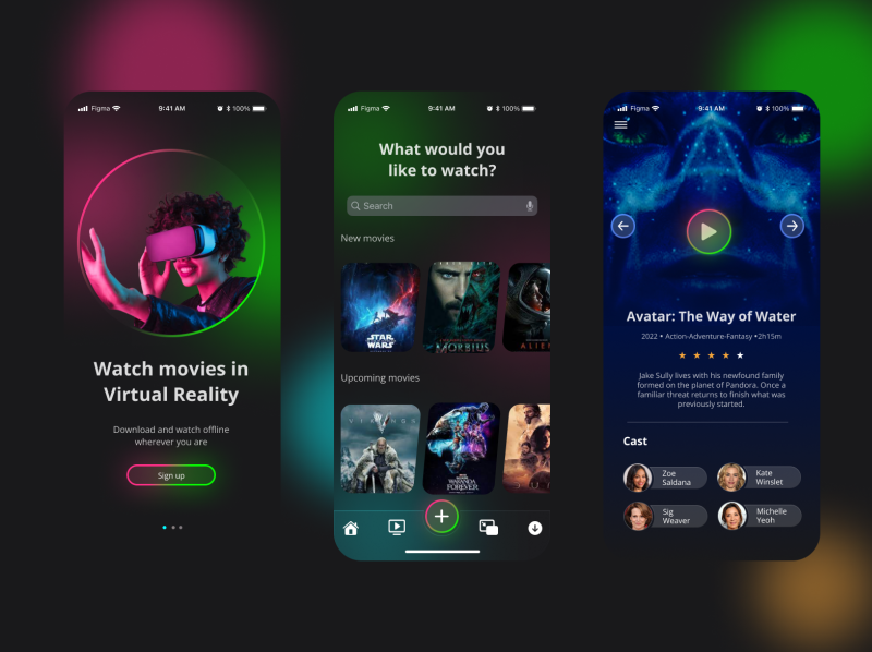 VR APP DESIGN by Eseoghene Ighofose on Dribbble