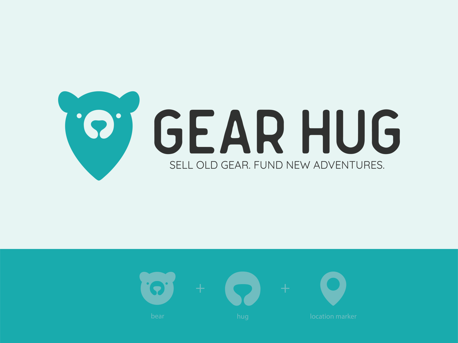 Gear Hug Logo Visual by Carson Michele on Dribbble