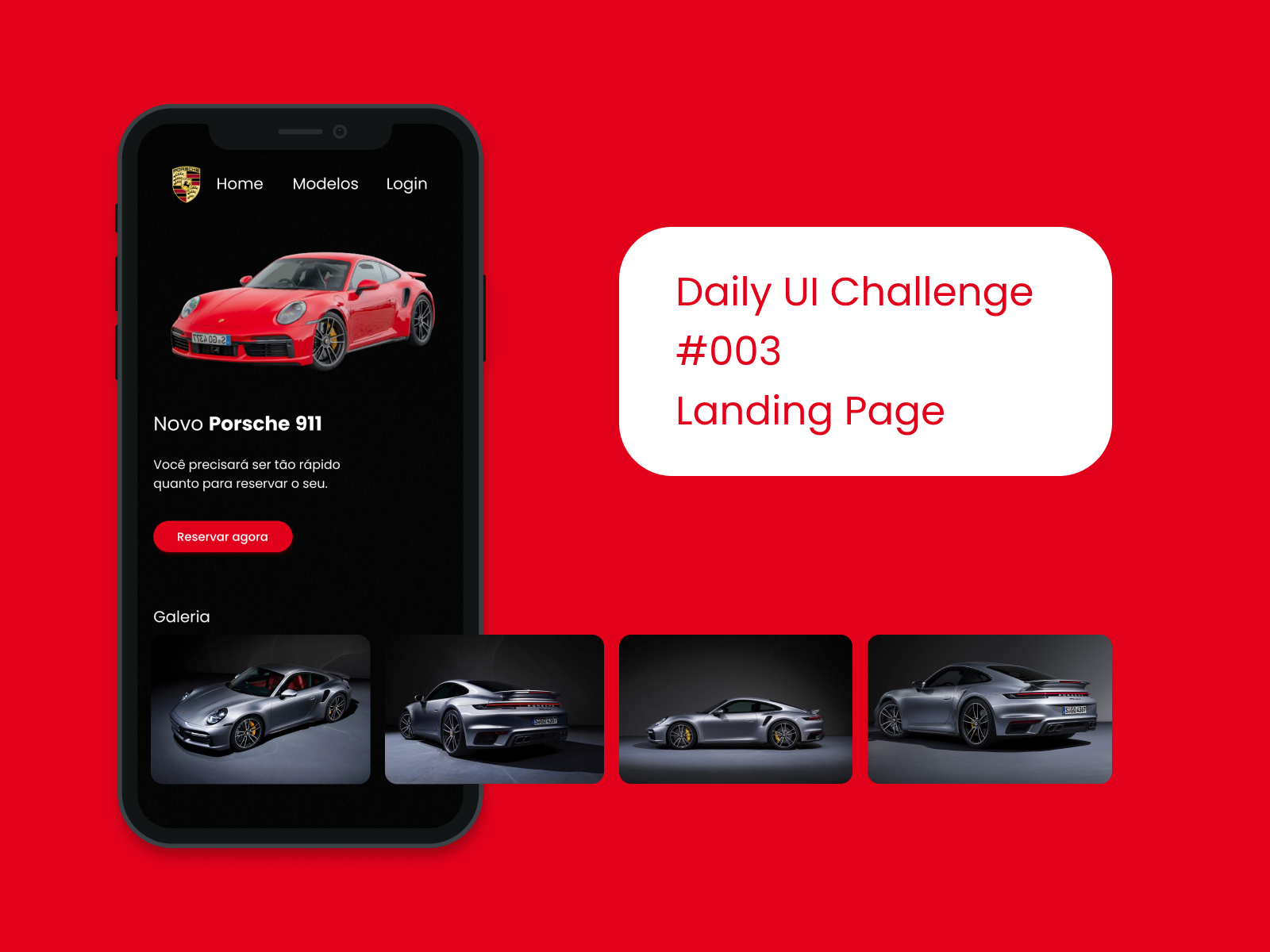 Landing Page - Daily UI Challenge by Nathan Verissimo on Dribbble