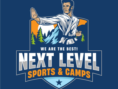 Next Level logo by Grey Crow on Dribbble