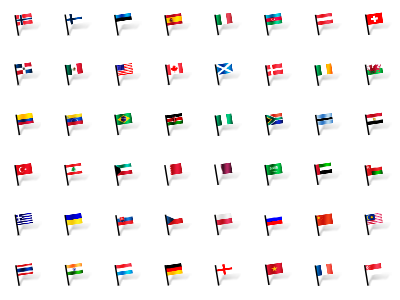 Dribbble - mini_flags.png by Søren Clausen