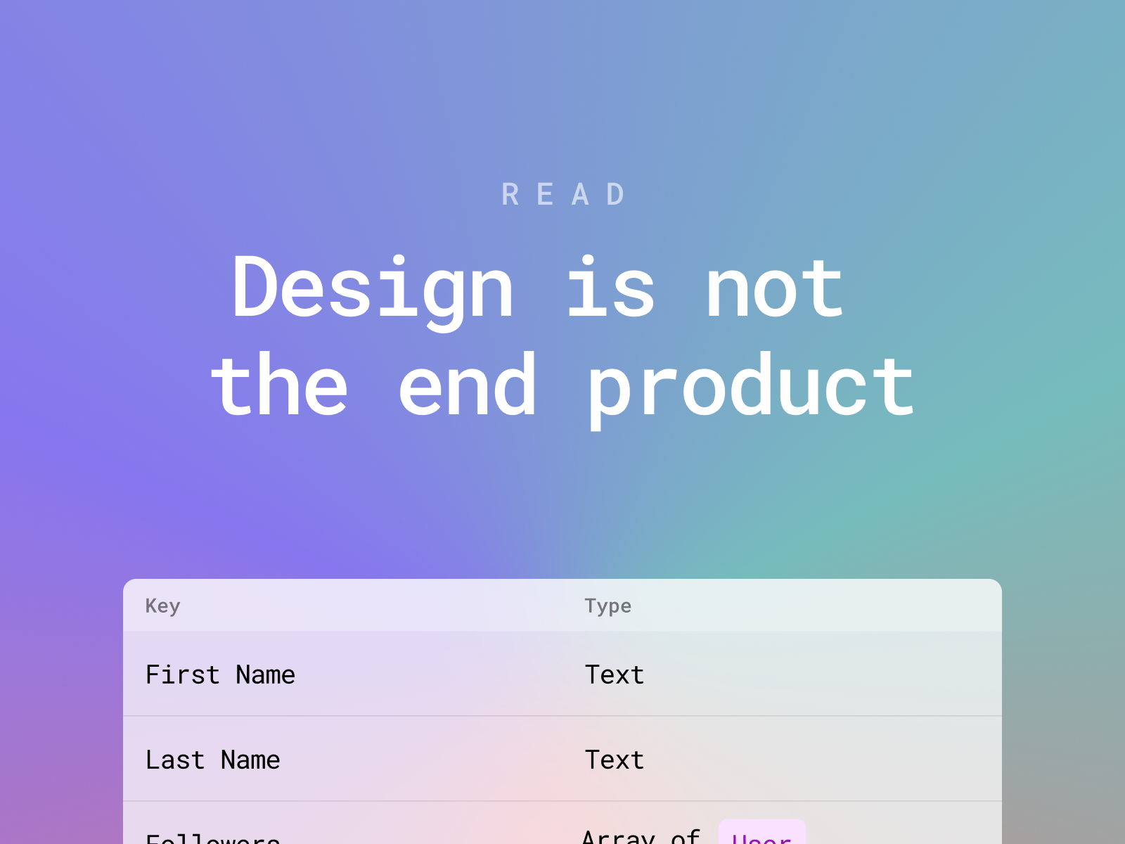 Read: Design is not the end product by Søren Clausen for Monstarlab on ...