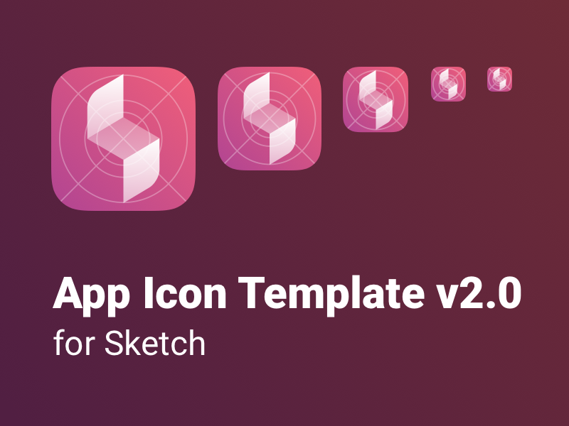 App Icon Template for Sketch v2.0 by Søren Clausen on Dribbble