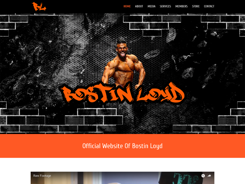 Bodybuilder Bostin Loyd by Ryan Pietras on Dribbble