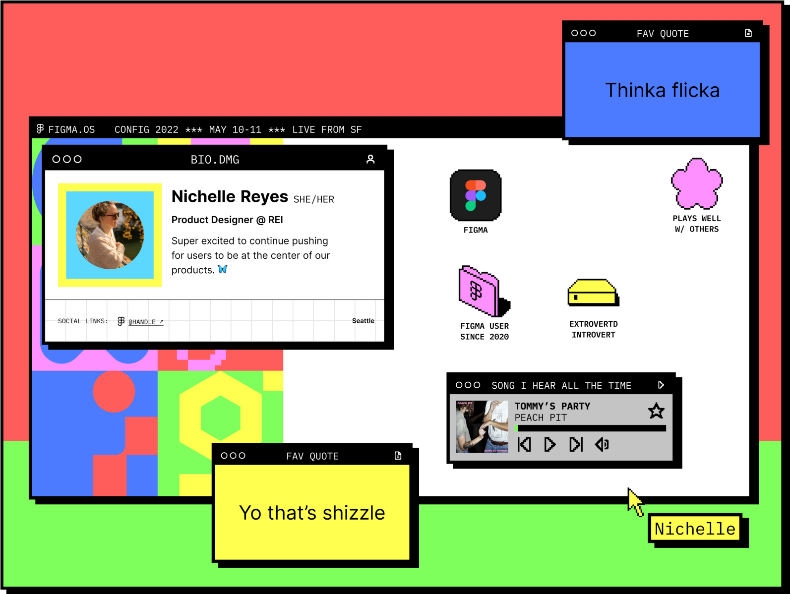 Figma Config 2022 by Nichelle Reyes ☻ on Dribbble