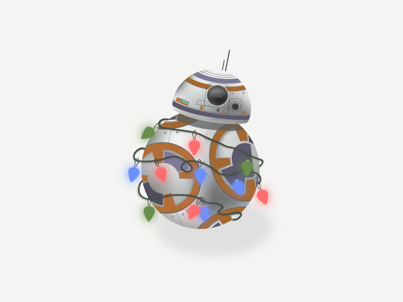 Holiday BB8 by Nichelle Reyes ☻ on Dribbble