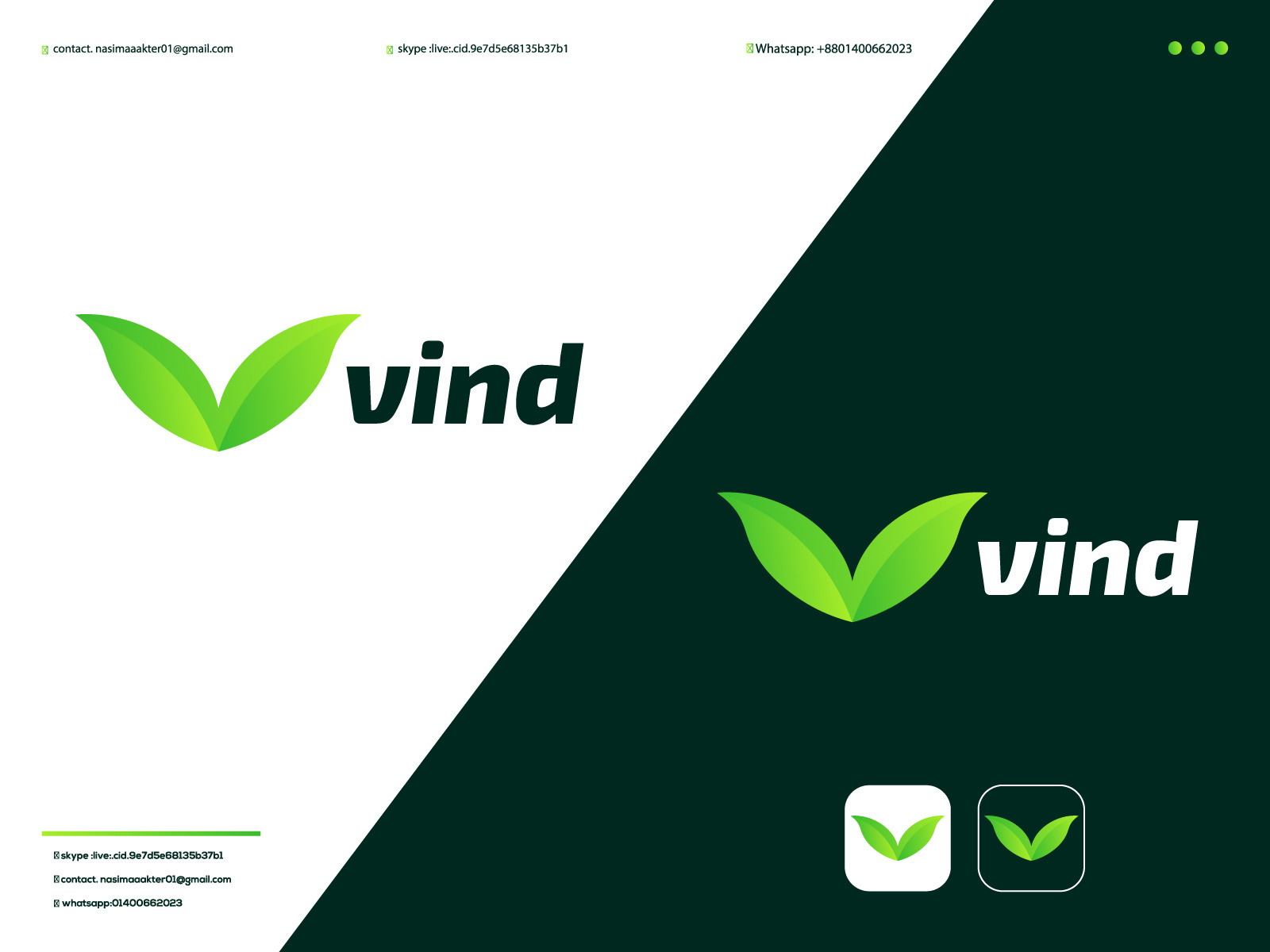 vind by Mosharuf Bhuiyan on Dribbble