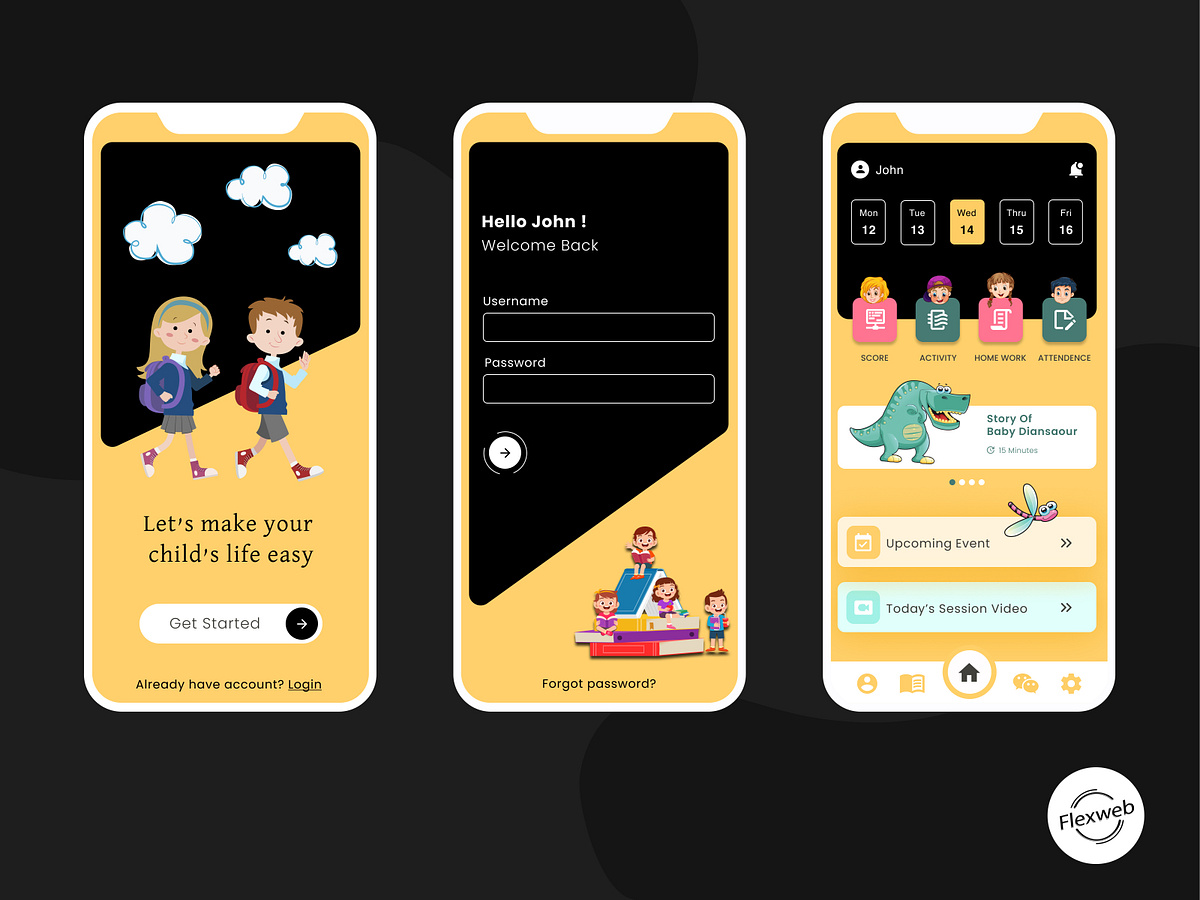Browse thousands of Kids App UI images for design inspiration | Dribbble