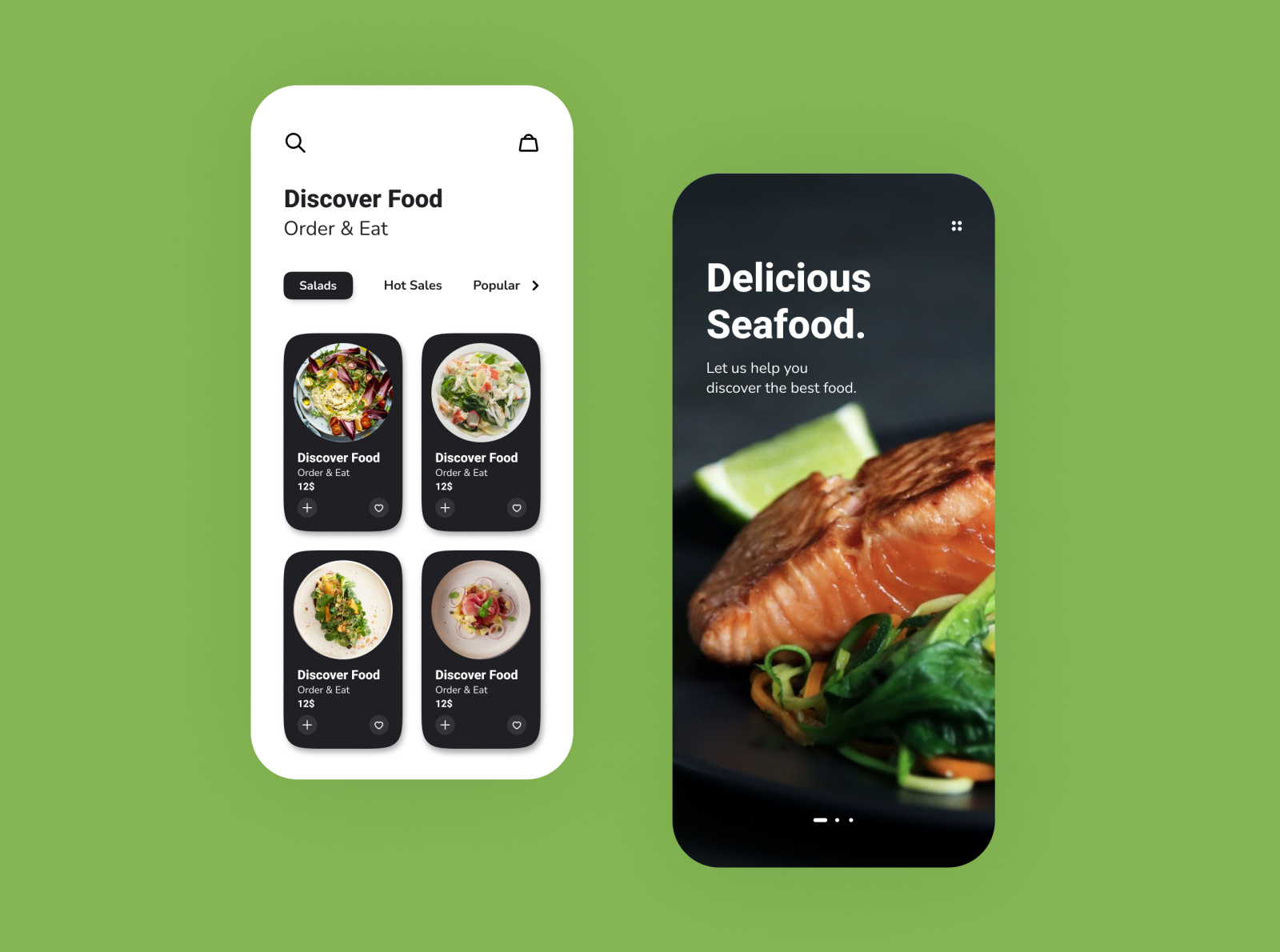 Digital Menu App by Iryna Lohush on Dribbble