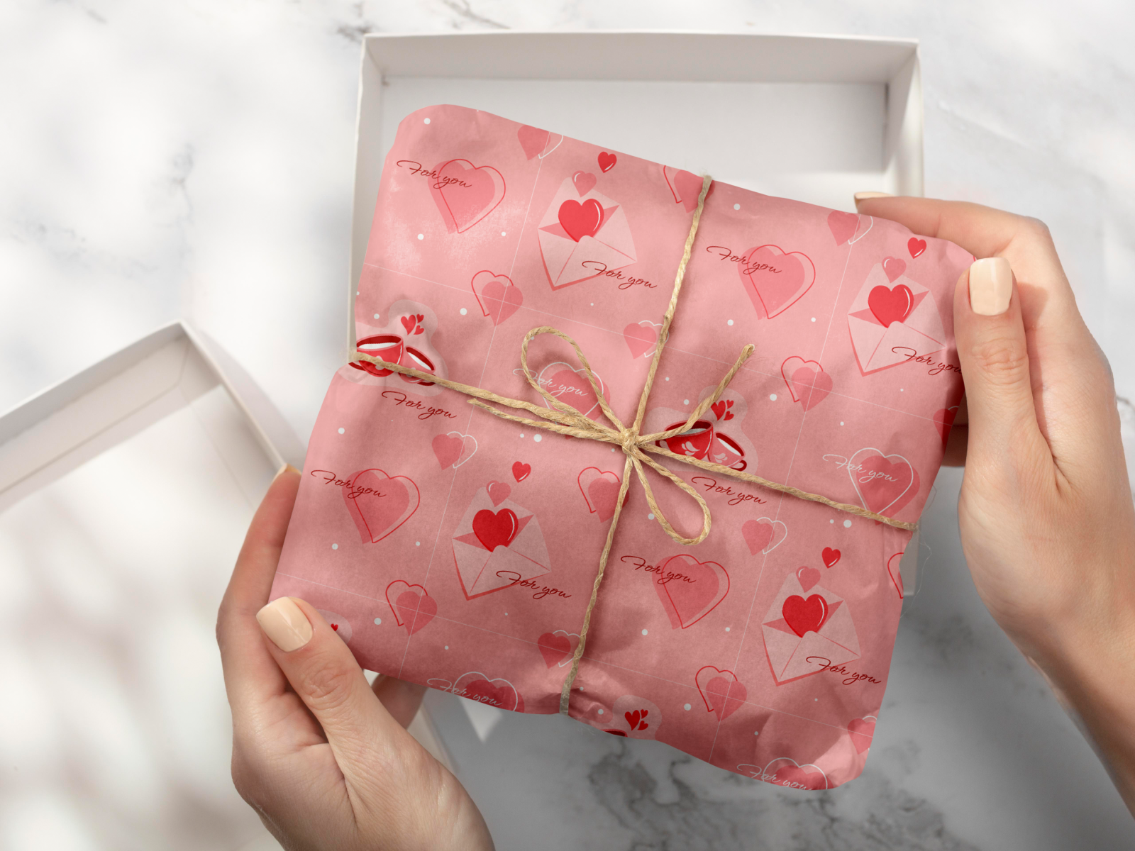Example gift wrapping by Svitlana Sosnovskykh on Dribbble
