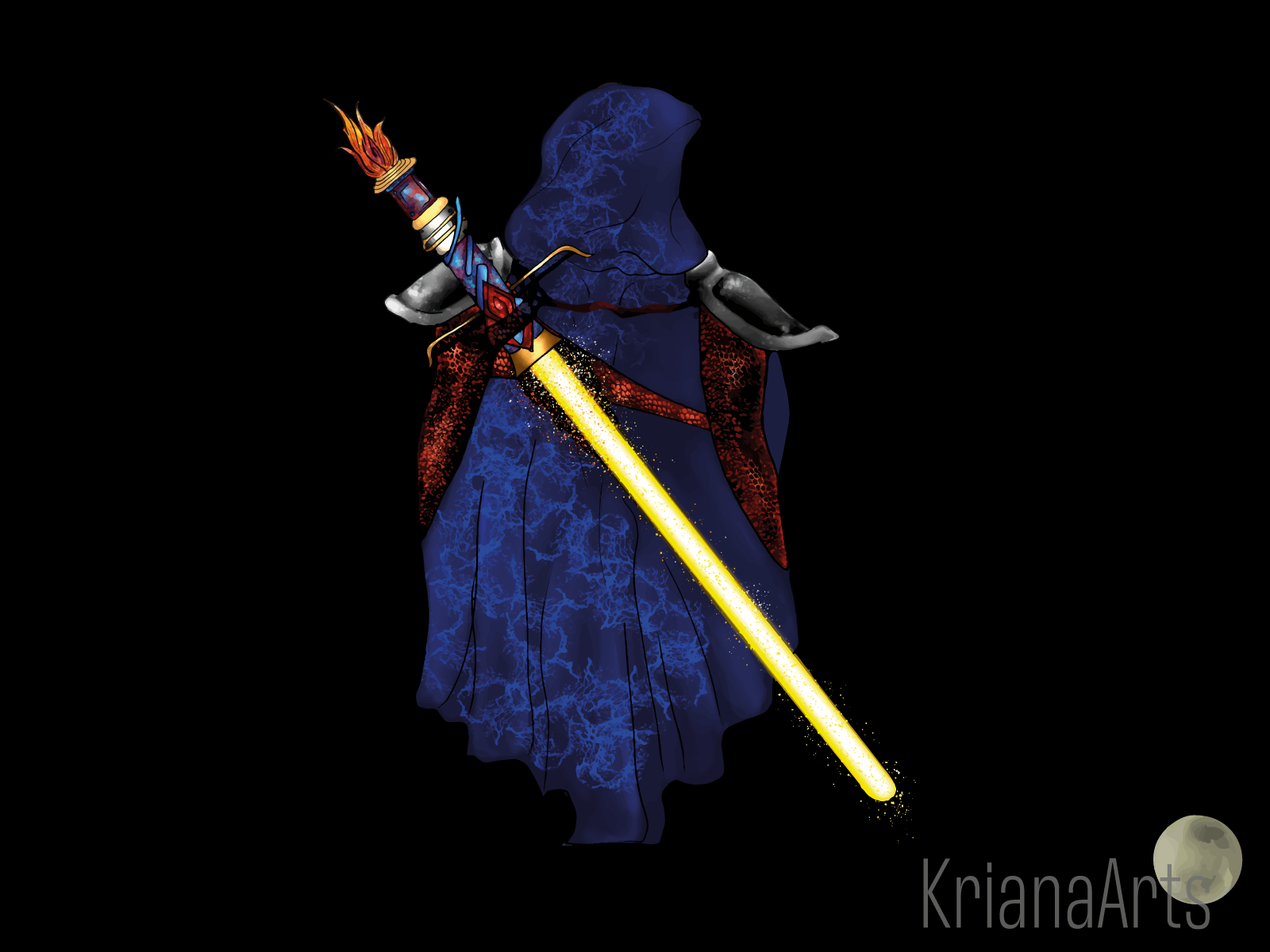 Logo for the Esport Team Padawan by Kriana Arts on Dribbble