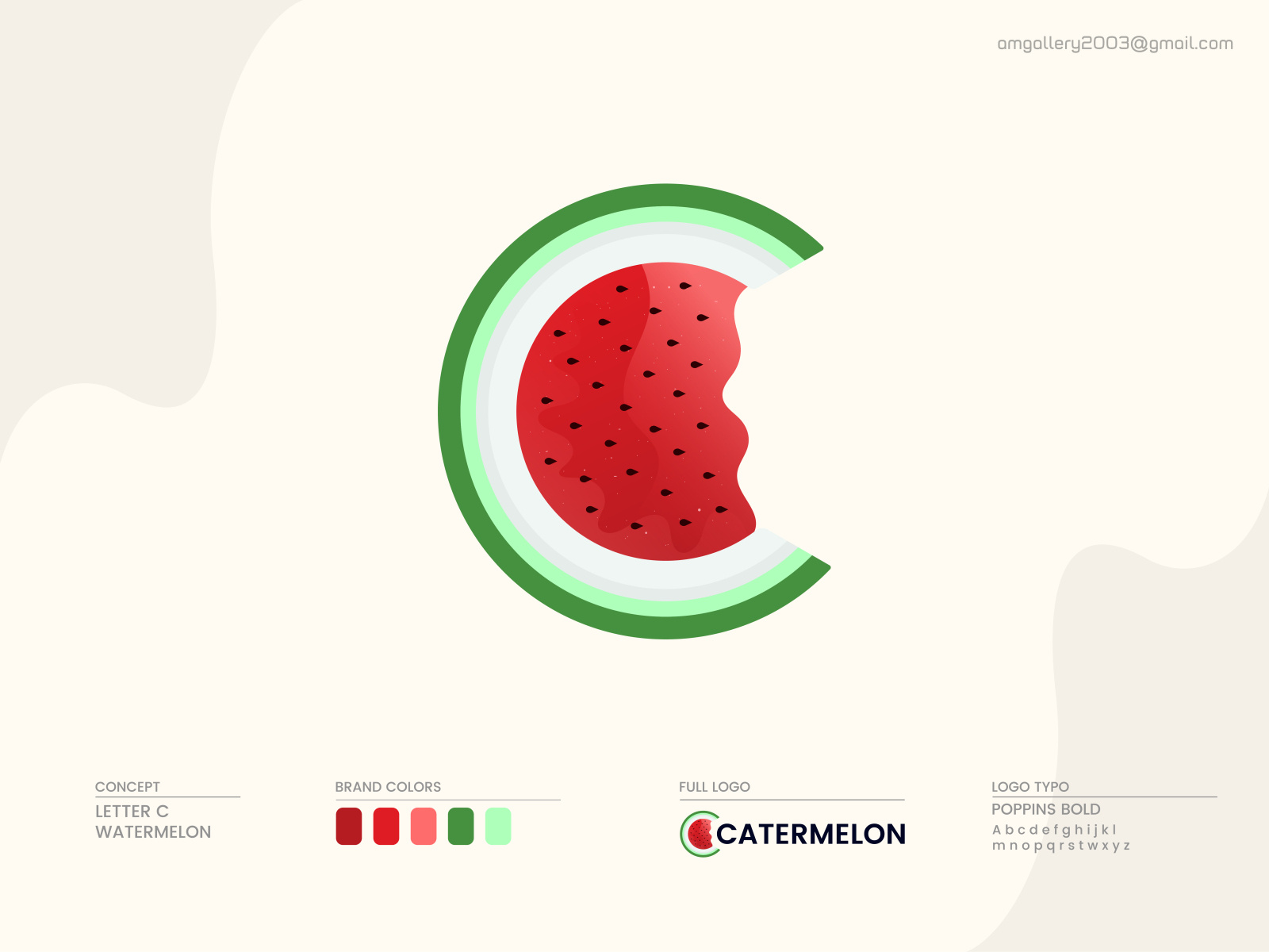 C Watermelon Logo by Arafat Mahmud on Dribbble