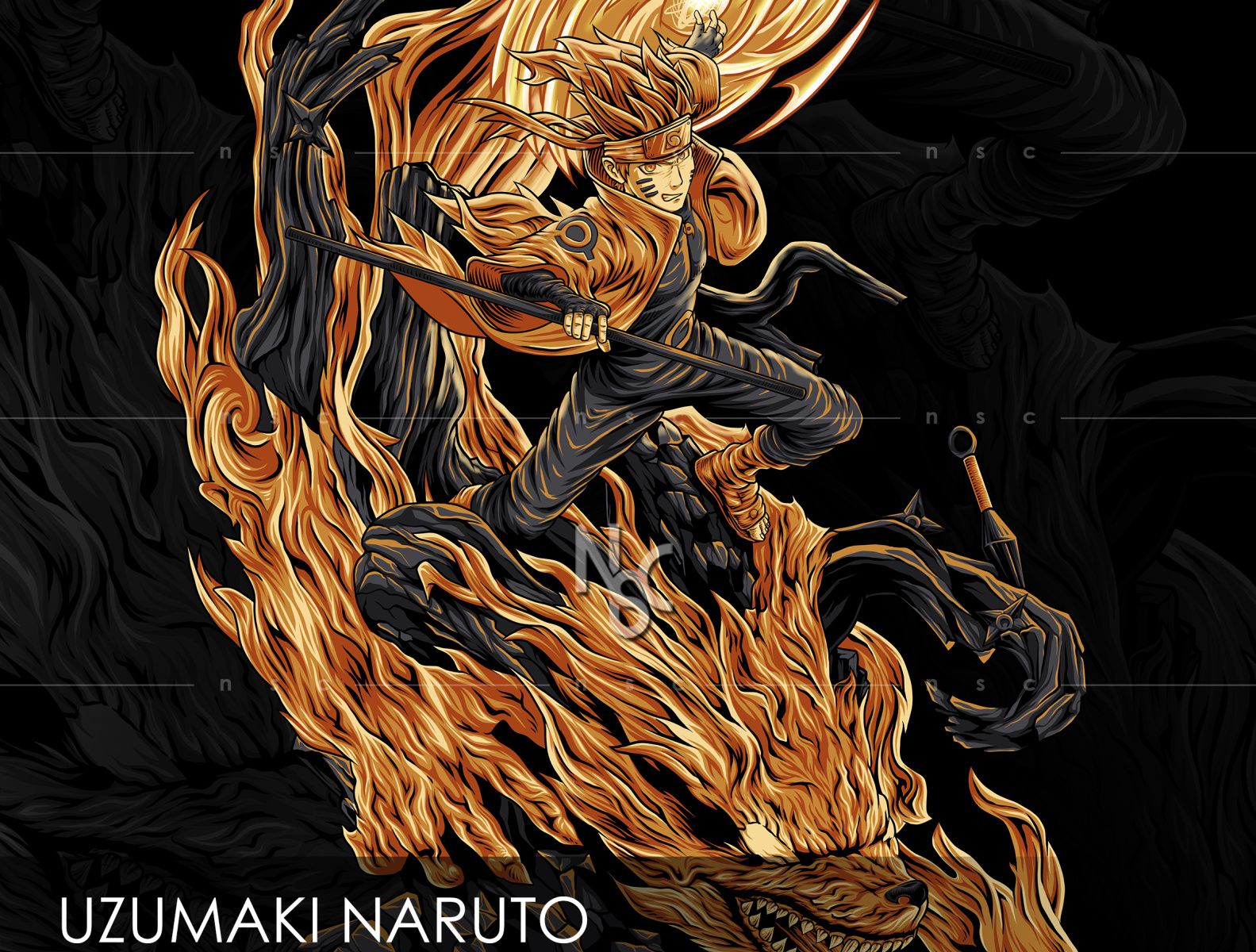 Uzumaki Naruto Rikudou Mode by NSC.gd on Dribbble