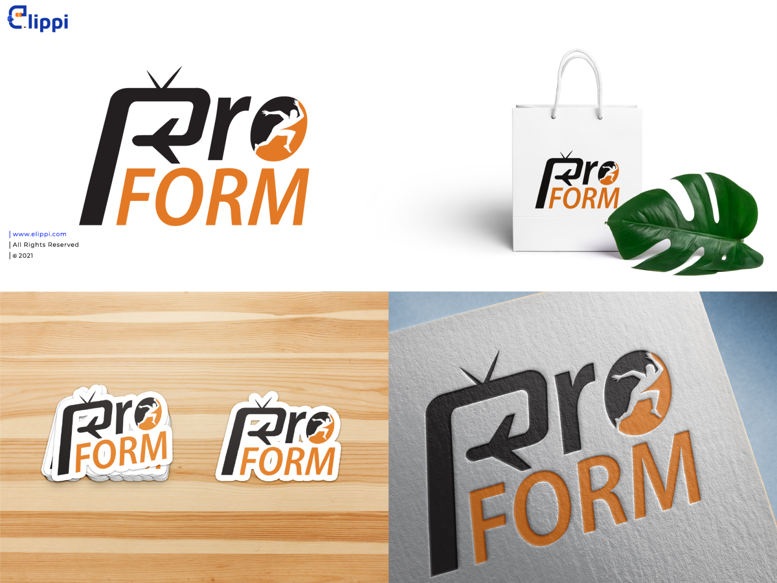 Proform Combination Mark Logo Design For Client by Elippi on Dribbble