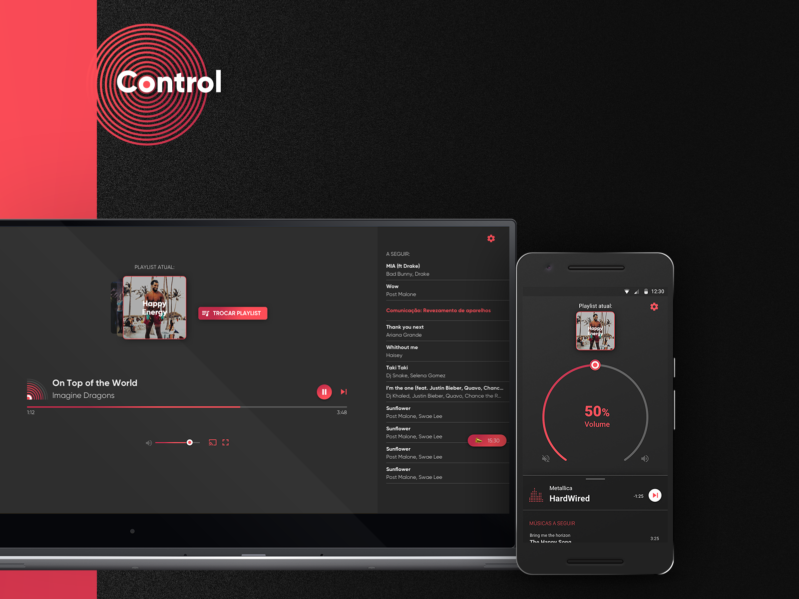 Control - Desktop and Android app by Alisson Rocha on Dribbble