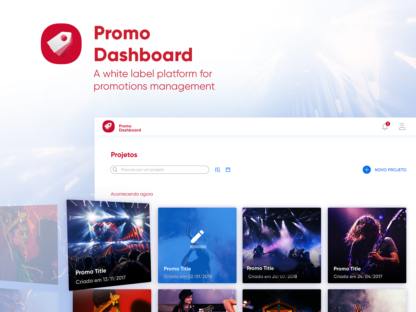 Promo Dashboard by Alisson Rocha on Dribbble