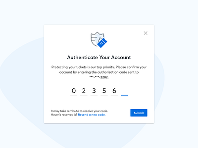 Two-Factor Authentication by wrowe on Dribbble