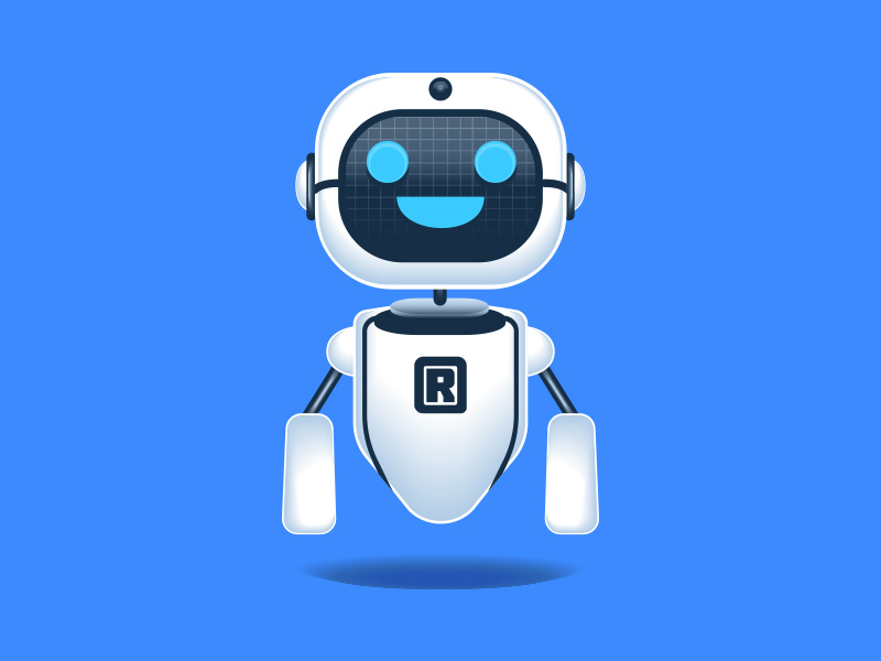 Modern Artificial Intelligence Robot Icon by Rahmad Kurniawan on Dribbble