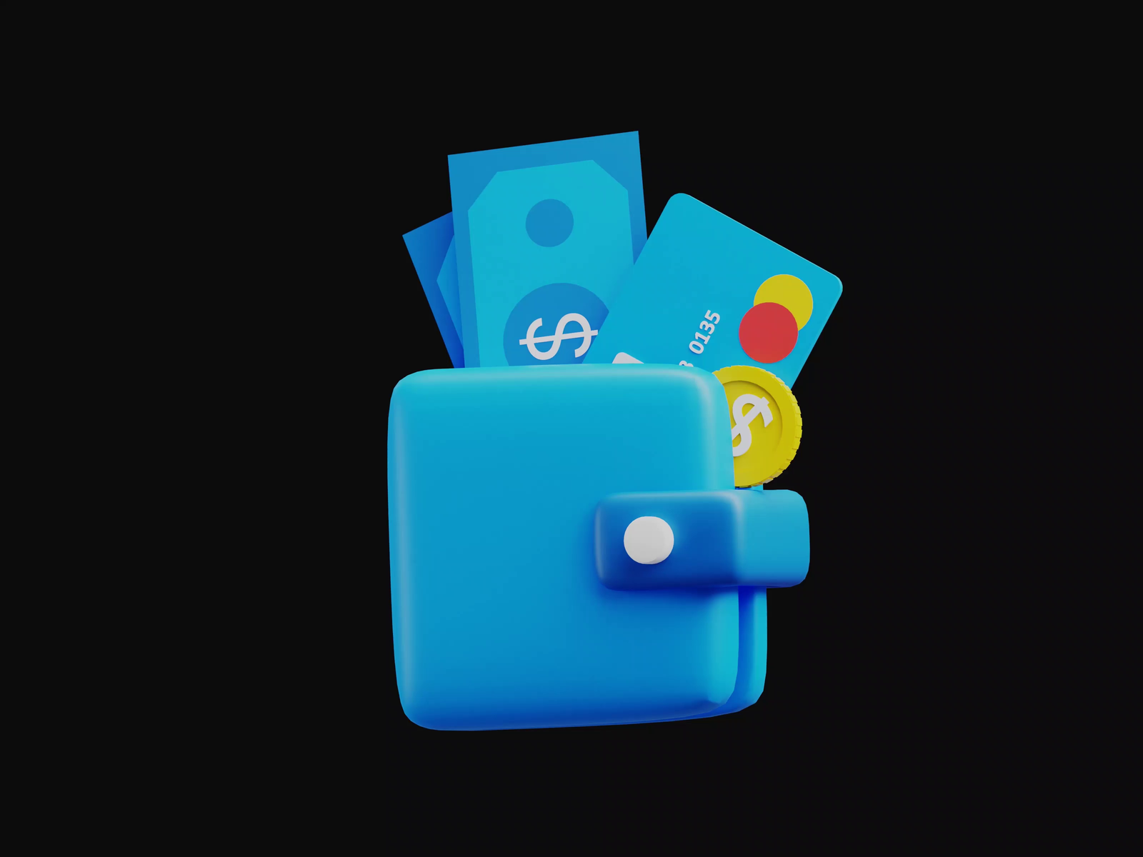 3D Wallet - Finance Icon by Taufik dwi for Keitoto on Dribbble