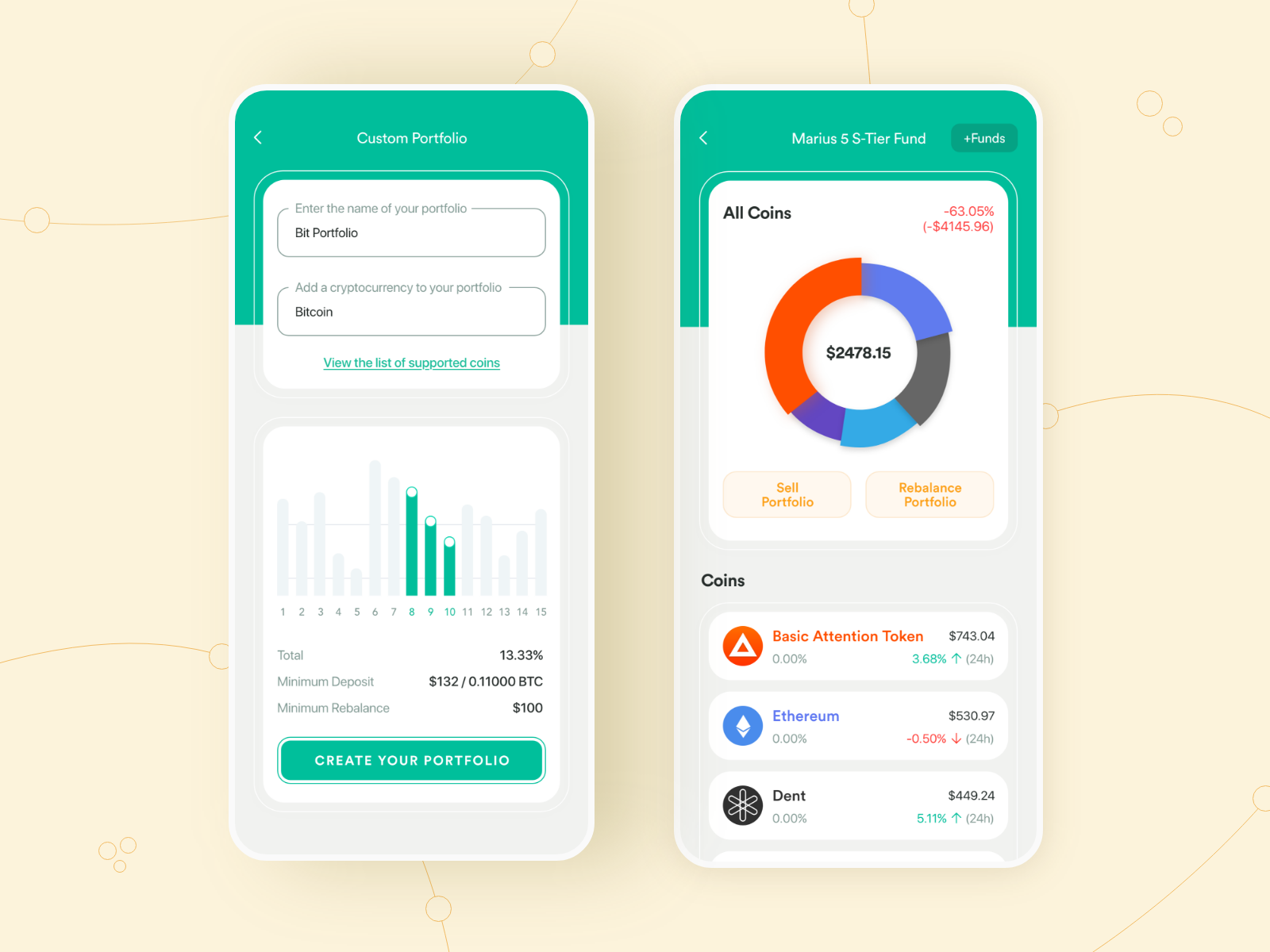 Cryptocurrency Mobile App 3.0 by vibeesh kv on Dribbble