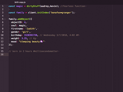 Birth rebound by Kevin Granger on Dribbble