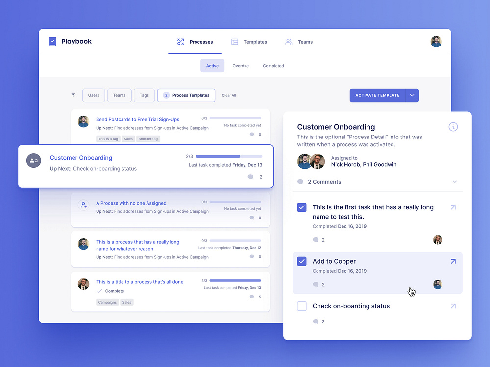 Web App UI by Phil Goodwin for FiveBox on Dribbble