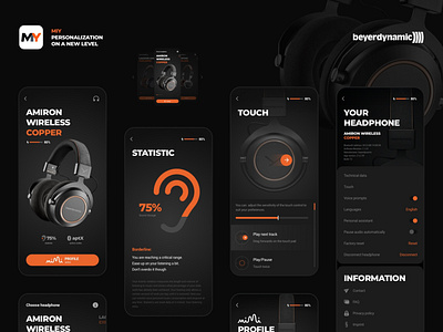 MIY. beyerdynamic (concept app n1.1) by Zmicier on Dribbble