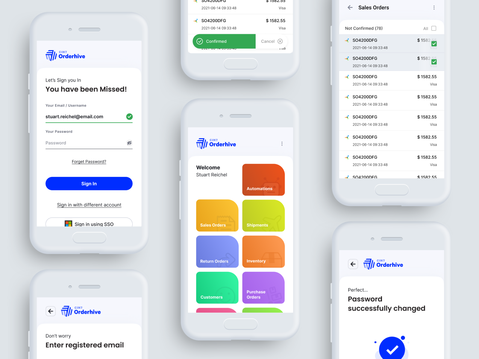 Saas mobile app by Abbas on Dribbble