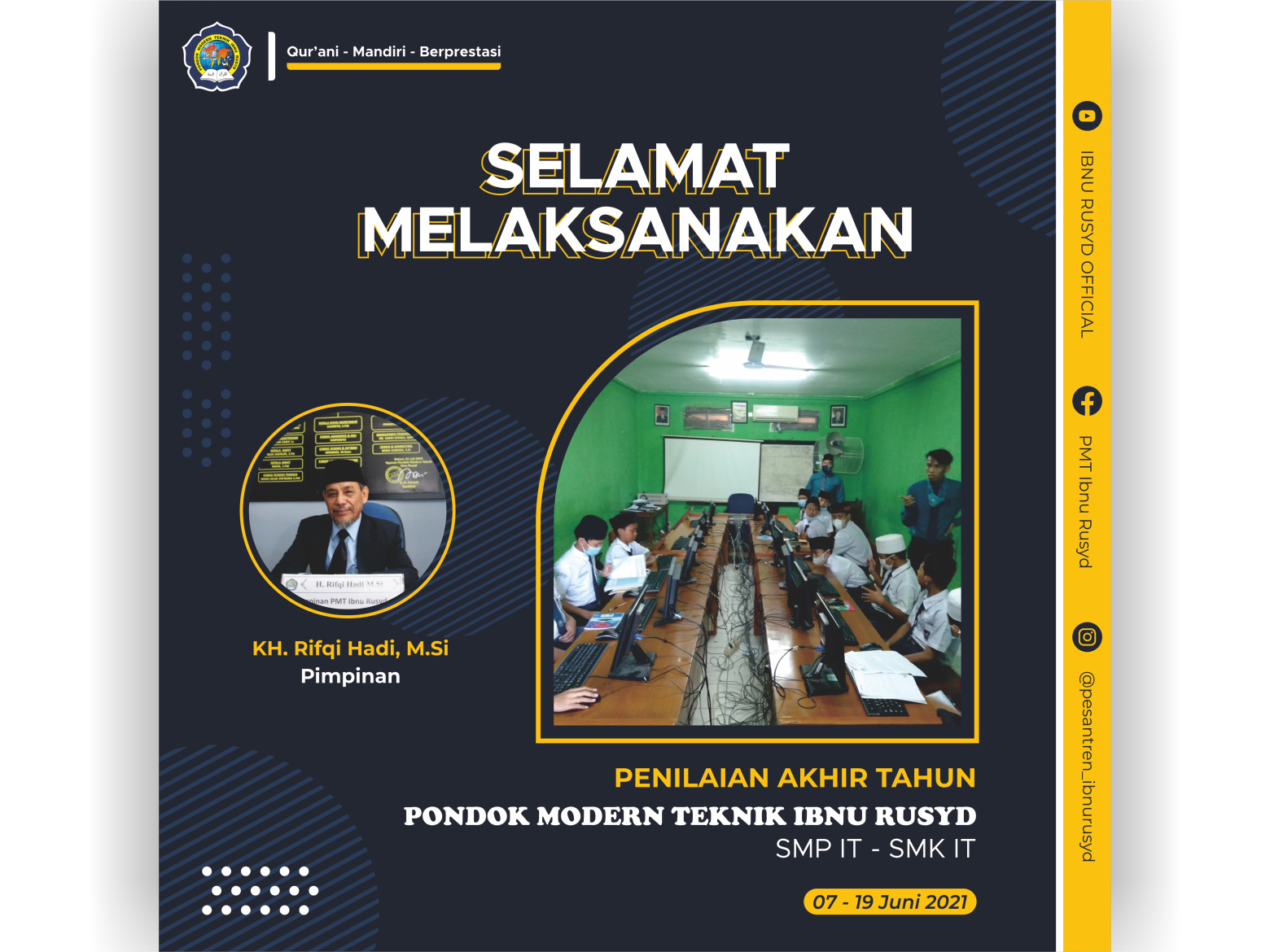 Year-End Assessment Flyer by Faisal Nur on Dribbble