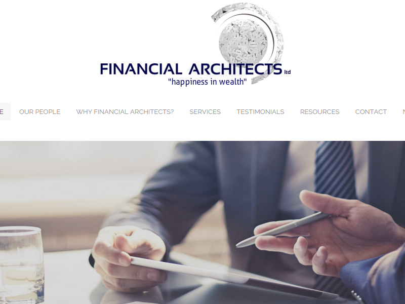 Financial Architects by Web Design Sydney on Dribbble