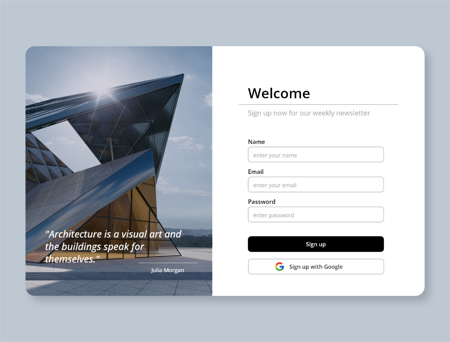 UI Design | Sign up page by Ieva Zāle-Zālīte on Dribbble