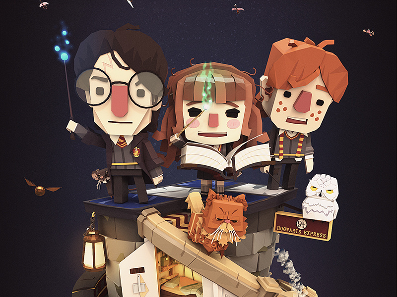 Harry potter Year One by ben on Dribbble