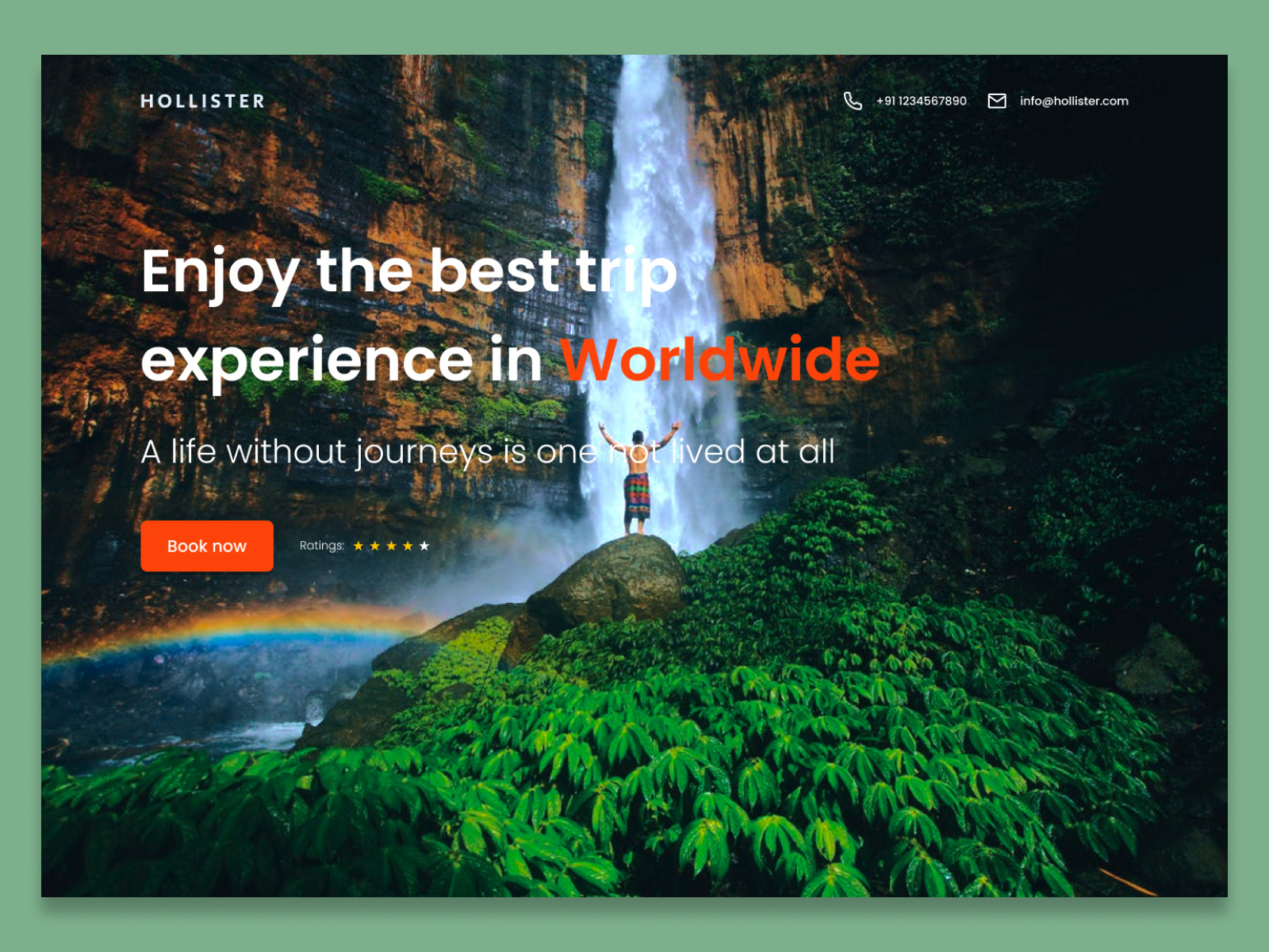 Website Home Screen by SHAMANTH P C on Dribbble