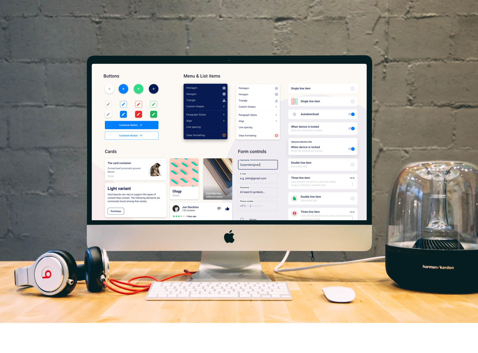 Product design UI Kit by Satpal choudhary on Dribbble