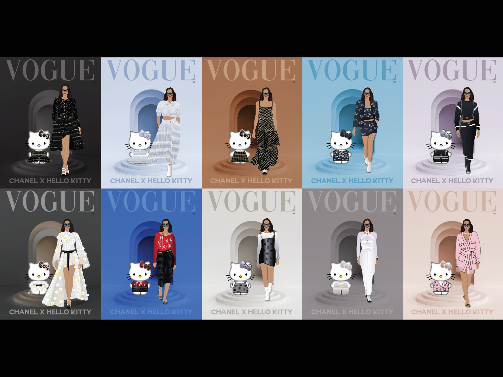 Chanel X Hello Kitty by Myr NK on Dribbble