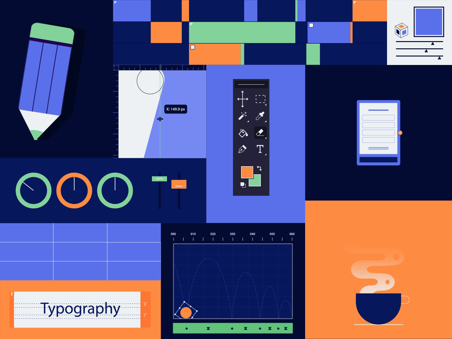 Creative Pattern by Aurelien Malagoli on Dribbble